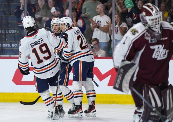 Peterborough Petes overrun by Kamloops Blazers at Memorial Cup