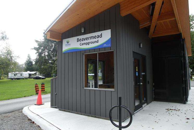 New gatehouse at Beavermead Campground