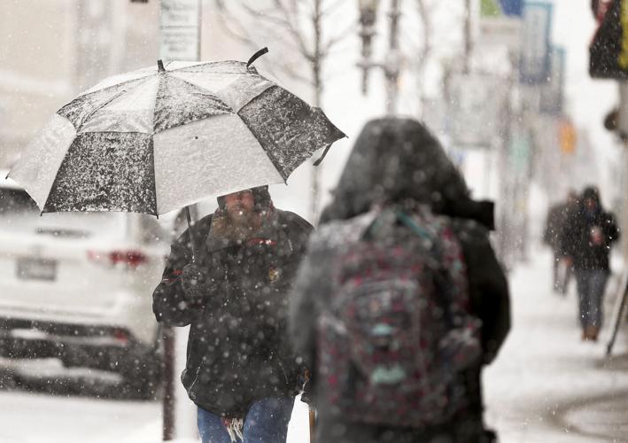 Winter weather arrives with 10 to 15 centimetres expected.