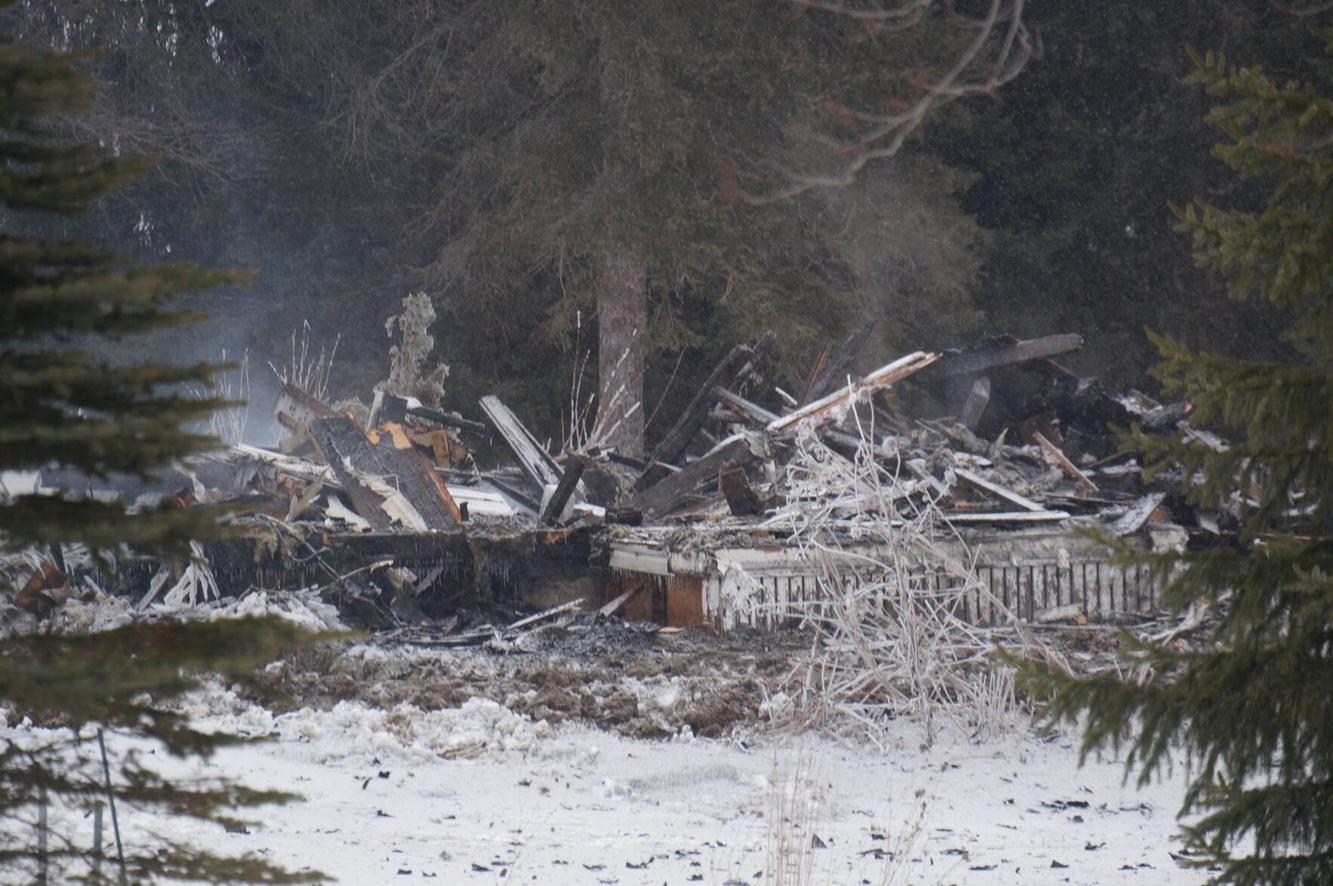 Firefighters battle house fire north of Port Hope