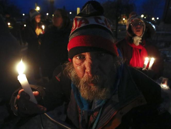 Photos: Candlelight vigil held in Peterborough to show support for the ...