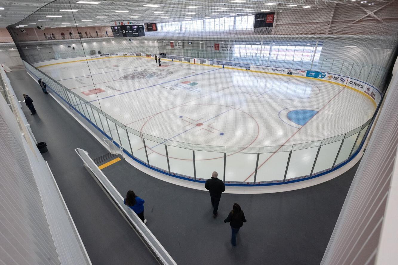 New twin-pad arena plays host to AAA tournament