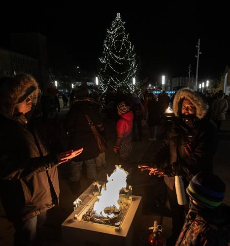 Lighting up the holidays at Quaker Foods City Square