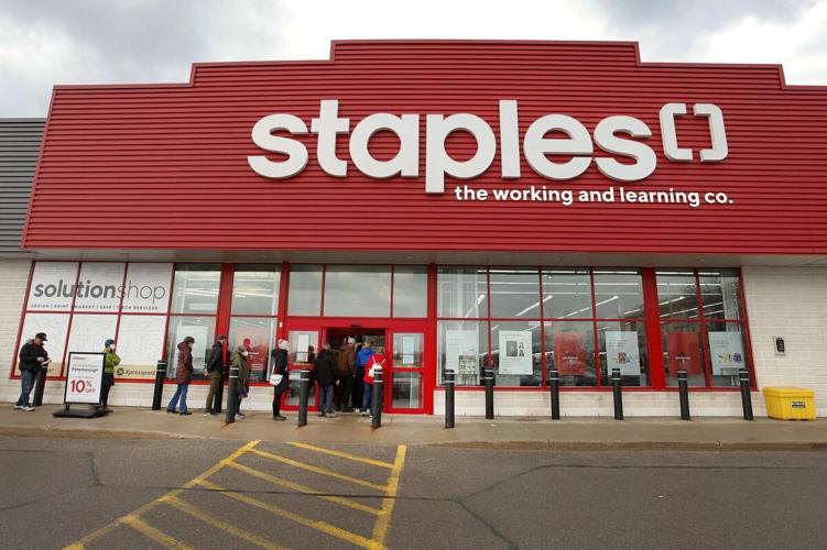Photos: Grand reopening for Staples store in Peterborough