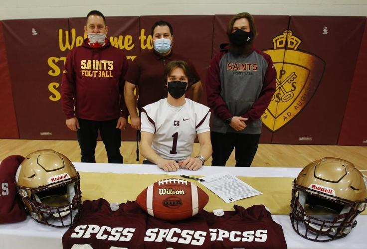 St. Peter Saints wide receiver Carson Harvey to play for McMaster Marauders