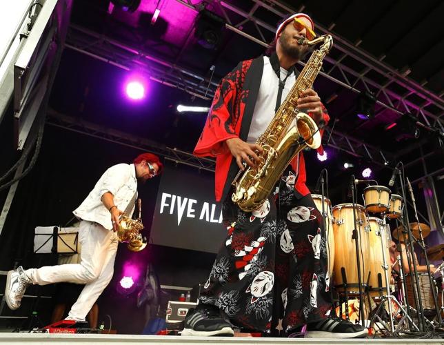 Renegades of Funk: Five Alarm Funk gets Peterborough Musicfest crowd up ...