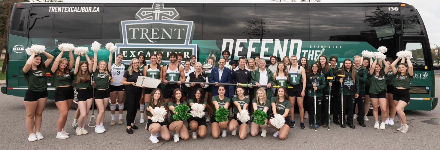 Trent athletes now riding in style