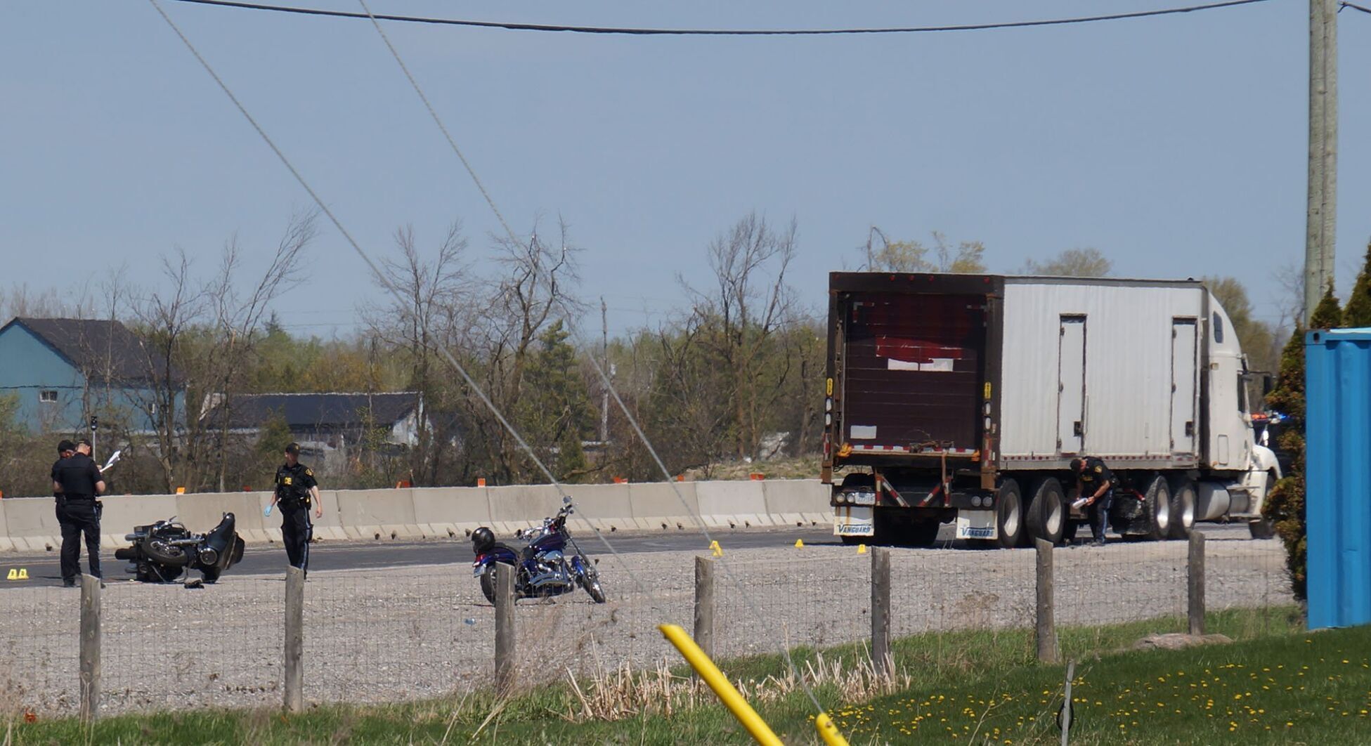 Motorcyclist dead after tractor-trailer collision