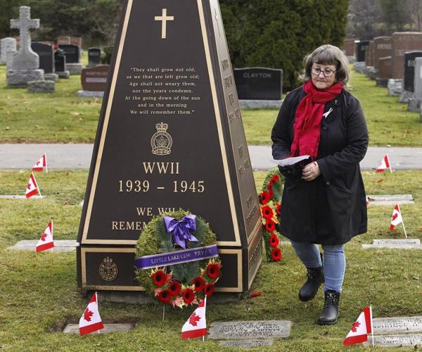 Photos: Peterborough veterans honoured at Little Lake Cemetery’s ...