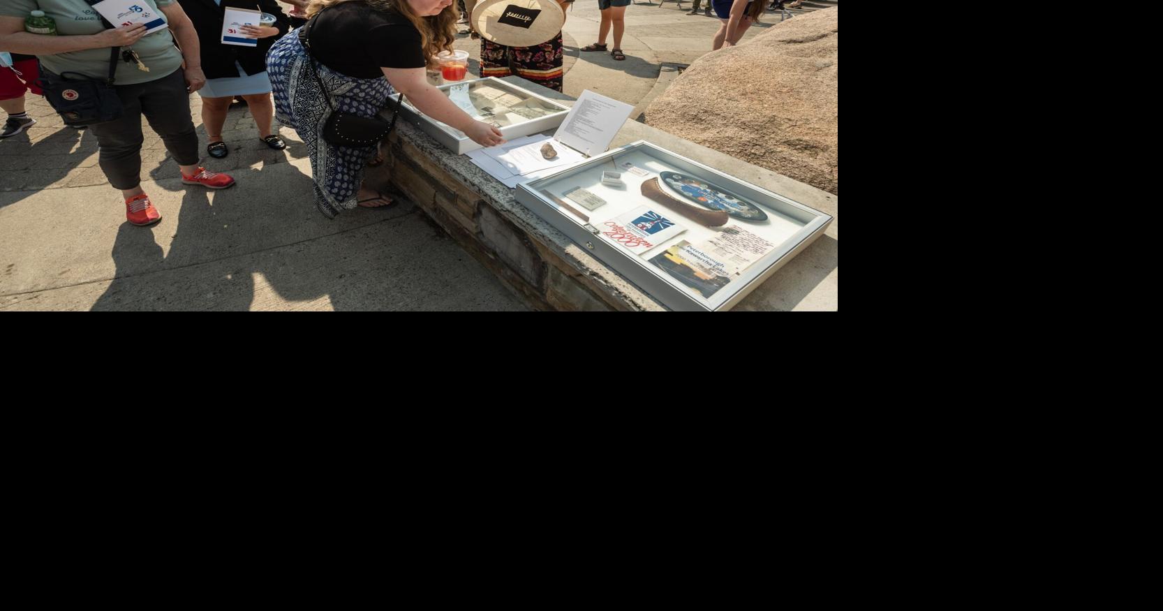 25-year-old time capsule opened in Millennium Park