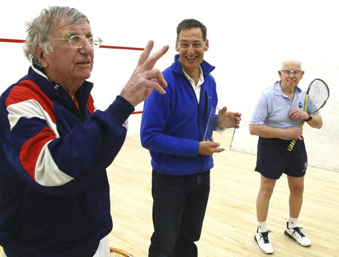 Ray Kerslake honoured for contribution to Peterborough squash
