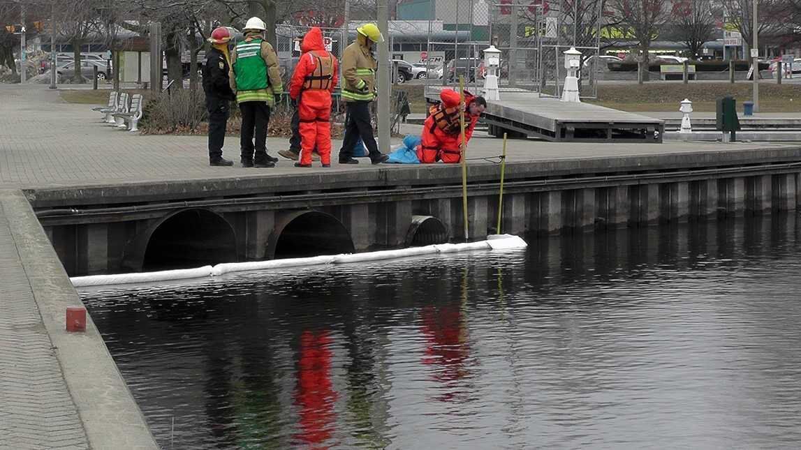 Little Lake chemical spill caused by broken fire suppression line
