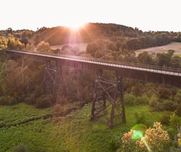 Officials sign contract to repair Doube’s trestle bridge