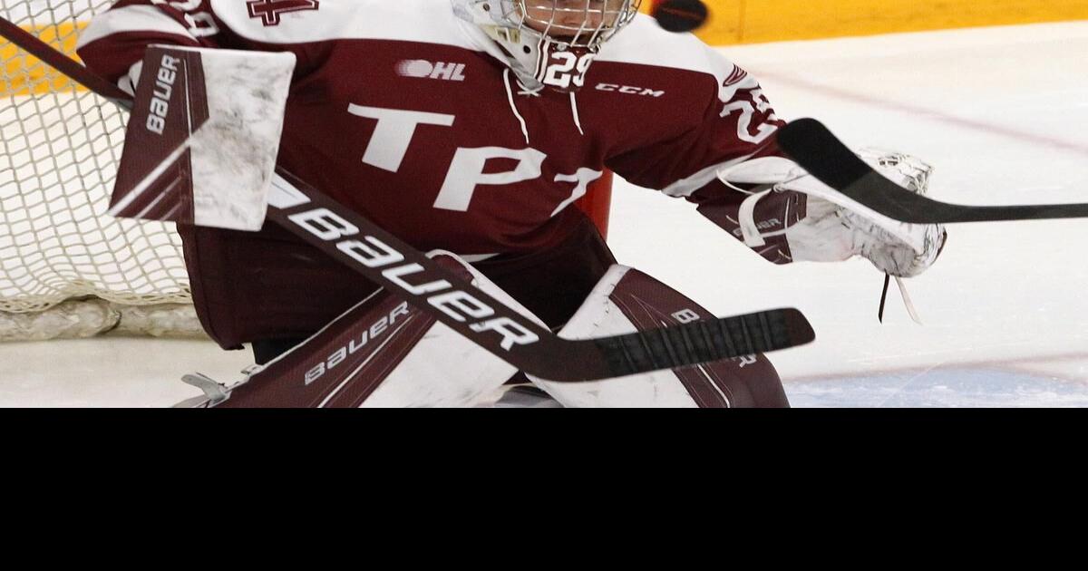 Former Peterborough Petes goalie Hunter Jones looking to make an impression