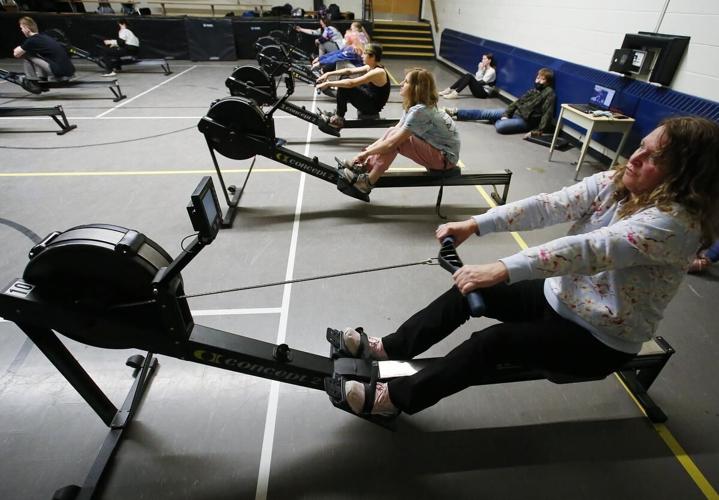 Photos: Prince of Wales Public School students learning rowing skills