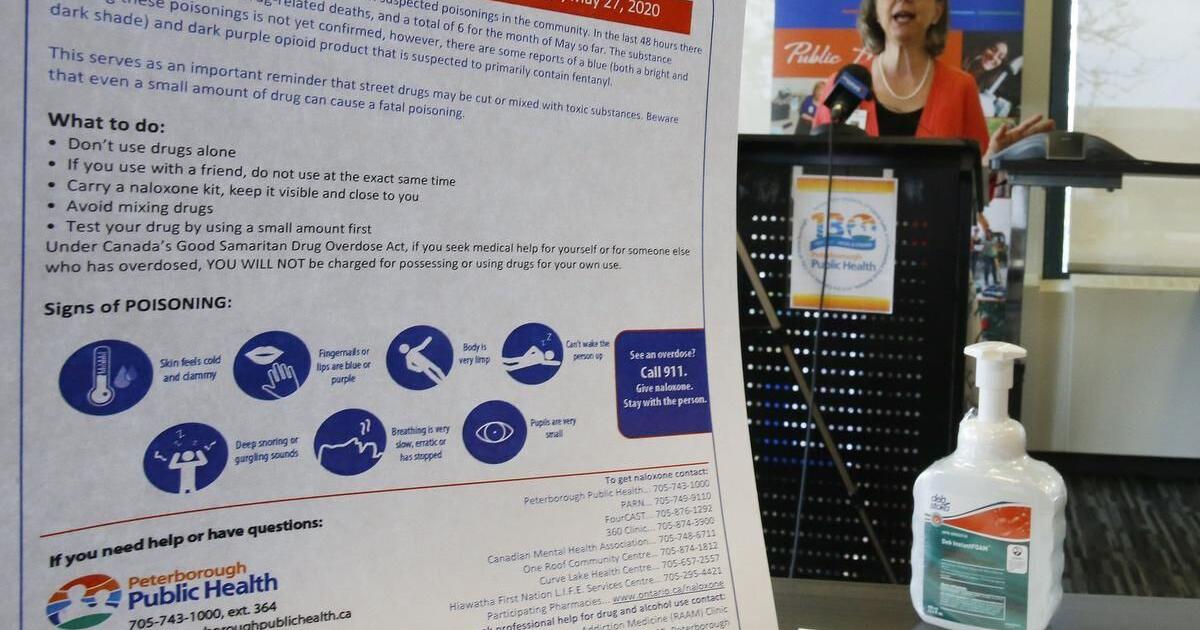 Rash of overdose deaths in Peterborough this week