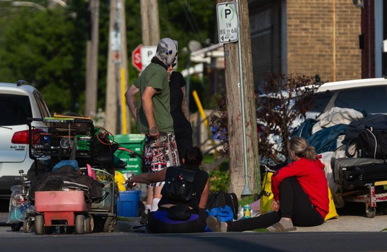 Tent encampment on Wolfe Street dismantled