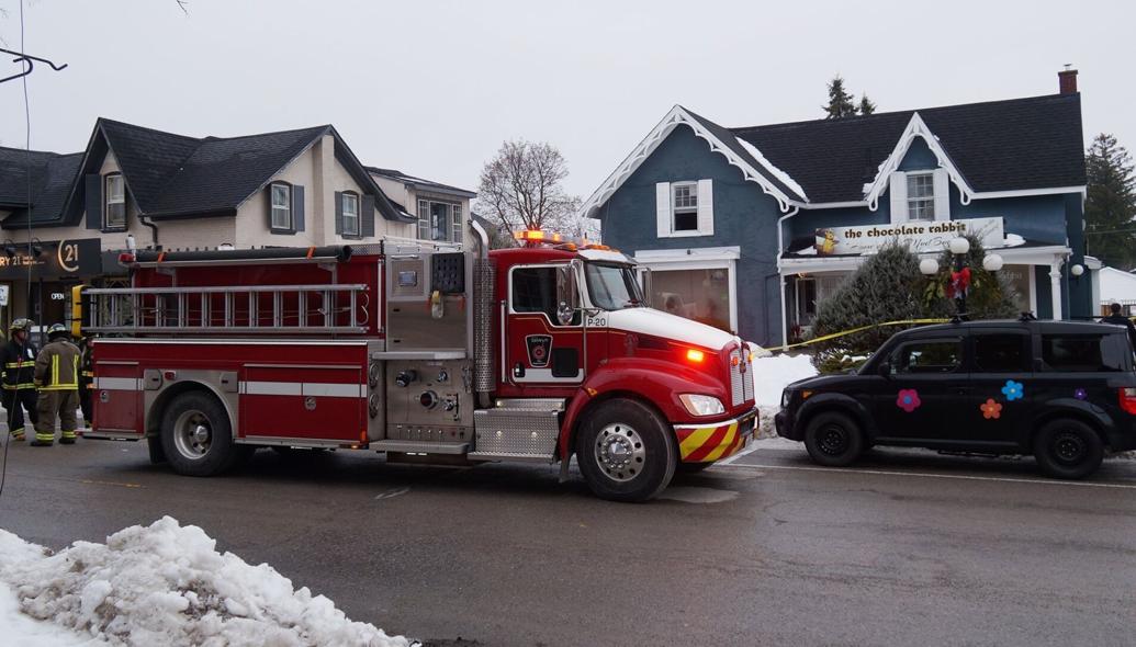 Two sent to hospital after fire in Lakefield
