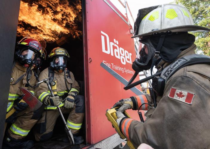 Peterborough firefighters turn up the heat