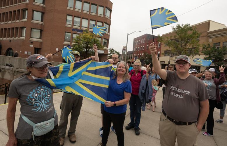 Deaf Flag raised in Peterborough