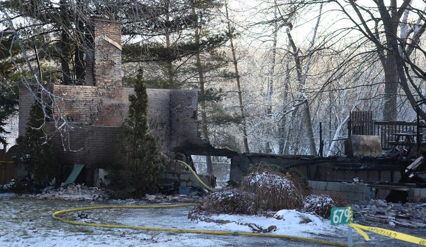 Fire destroys home in Ennismore