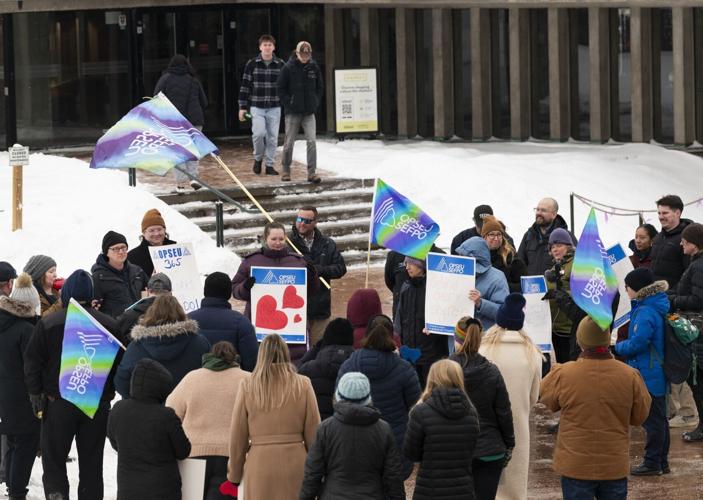 Trent support workers rally against proposed budget cuts