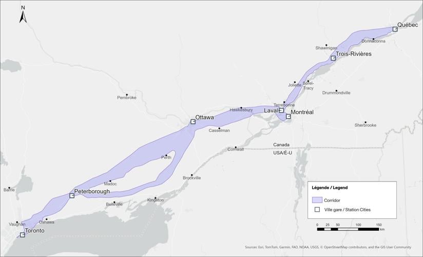 Alto studying two routes between Peterborough and Ottawa
