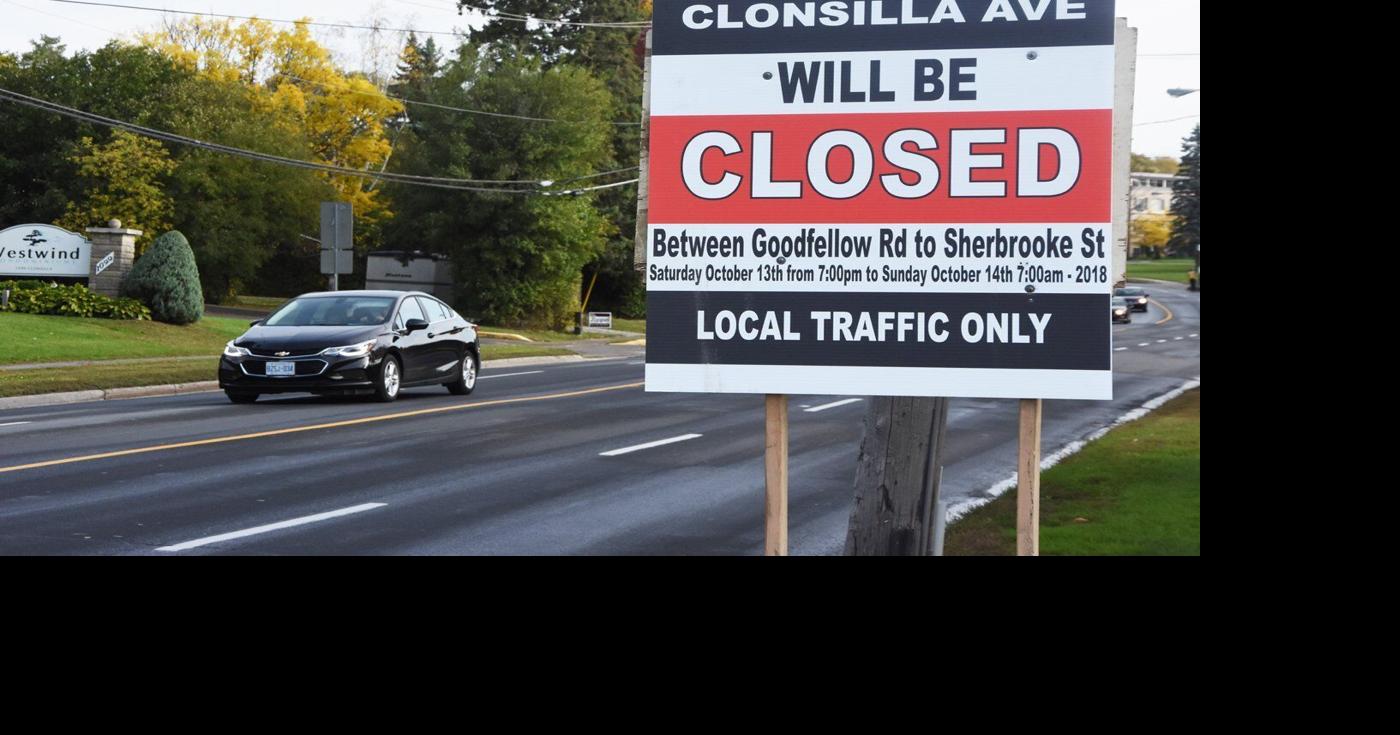 What’s going on here? Clonsilla Avenue closure