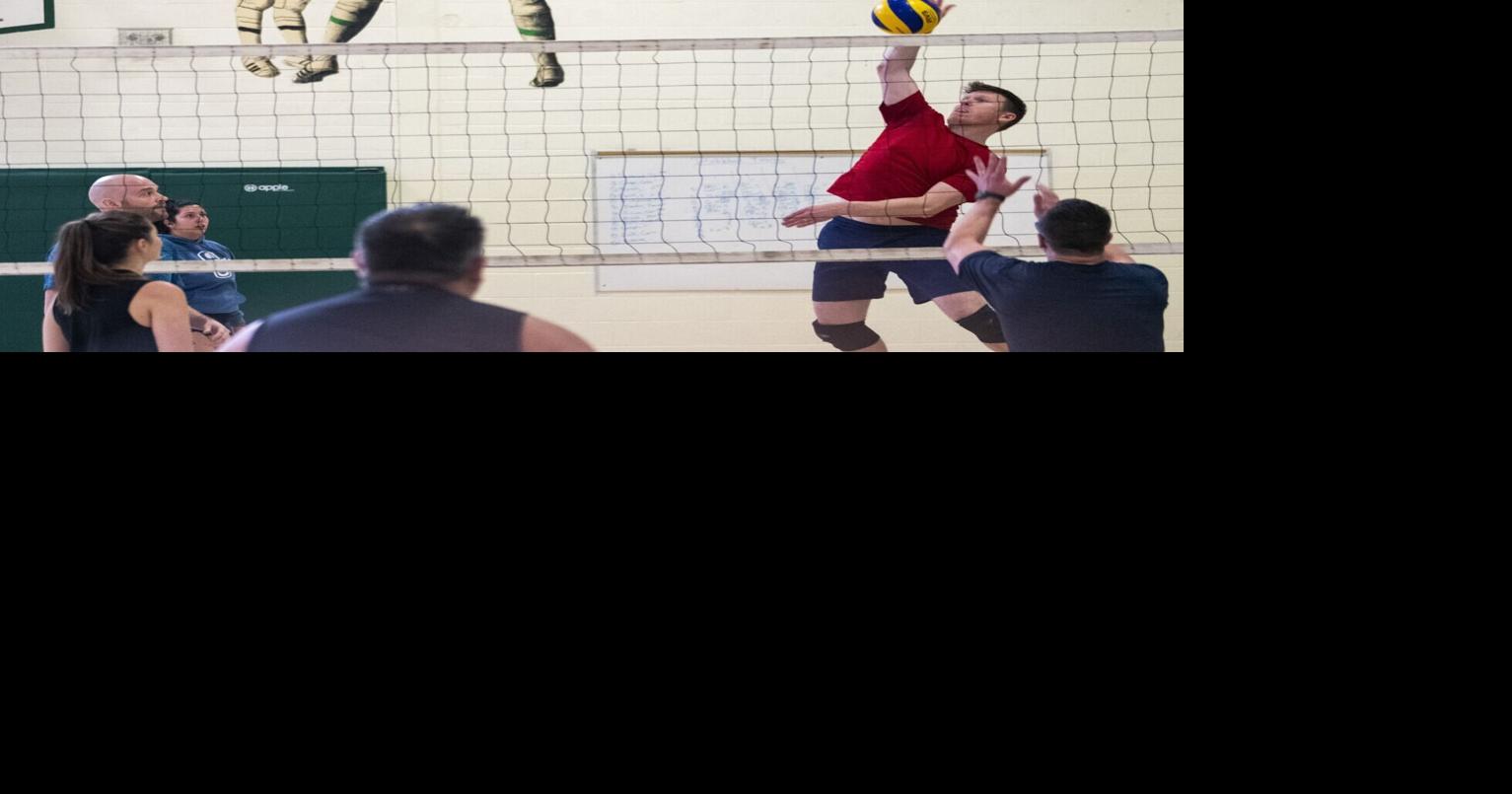 Volleyball players bump, set, spike for concussion awareness