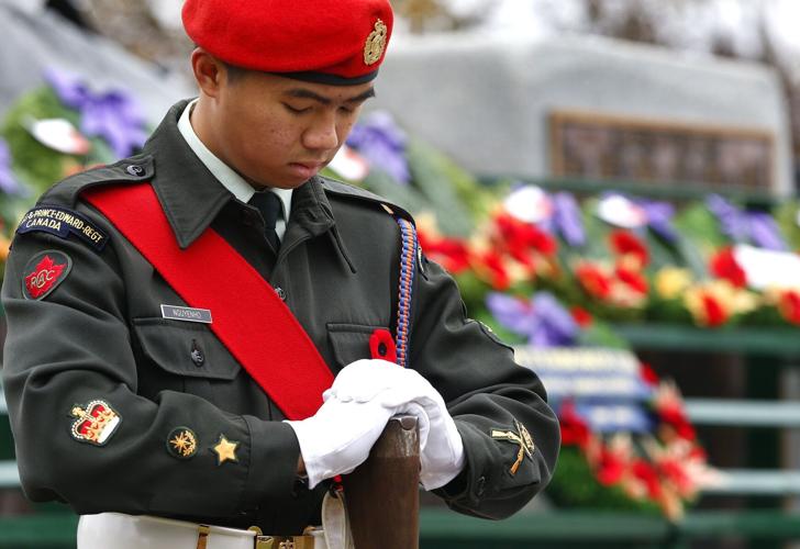 Peterborough pays tribute on Remembrance Day
