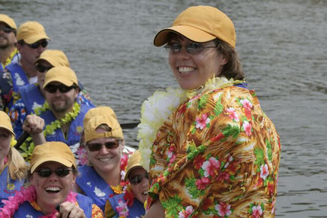 The power of the dragon boat drum