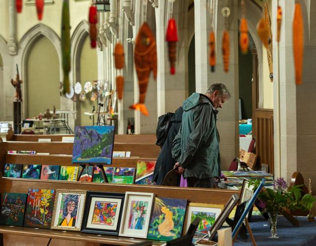 Getting your art on at The Mount