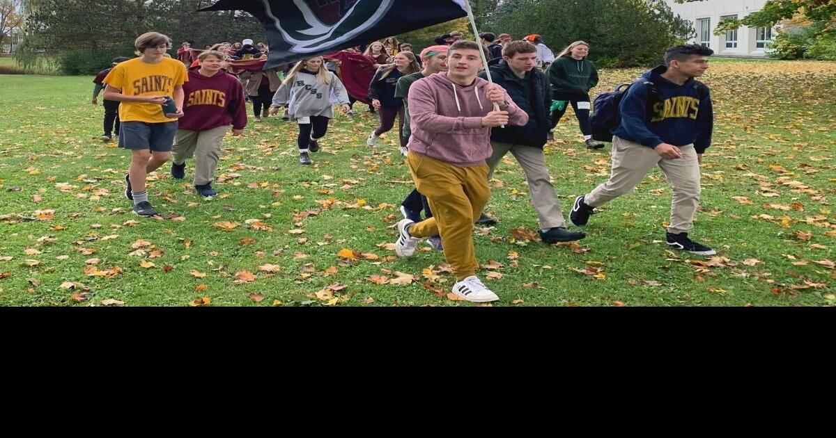 Nearly 2,000 Peterborough students march for Terry Fox