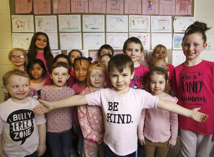 Photos: St. Alphonsus School students mark Pink Shirt Day in Peterborough