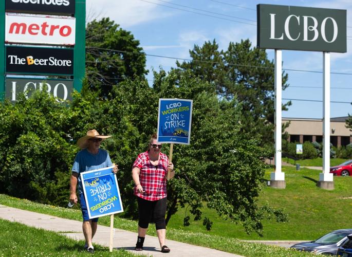 LCBO went on strike, Friday