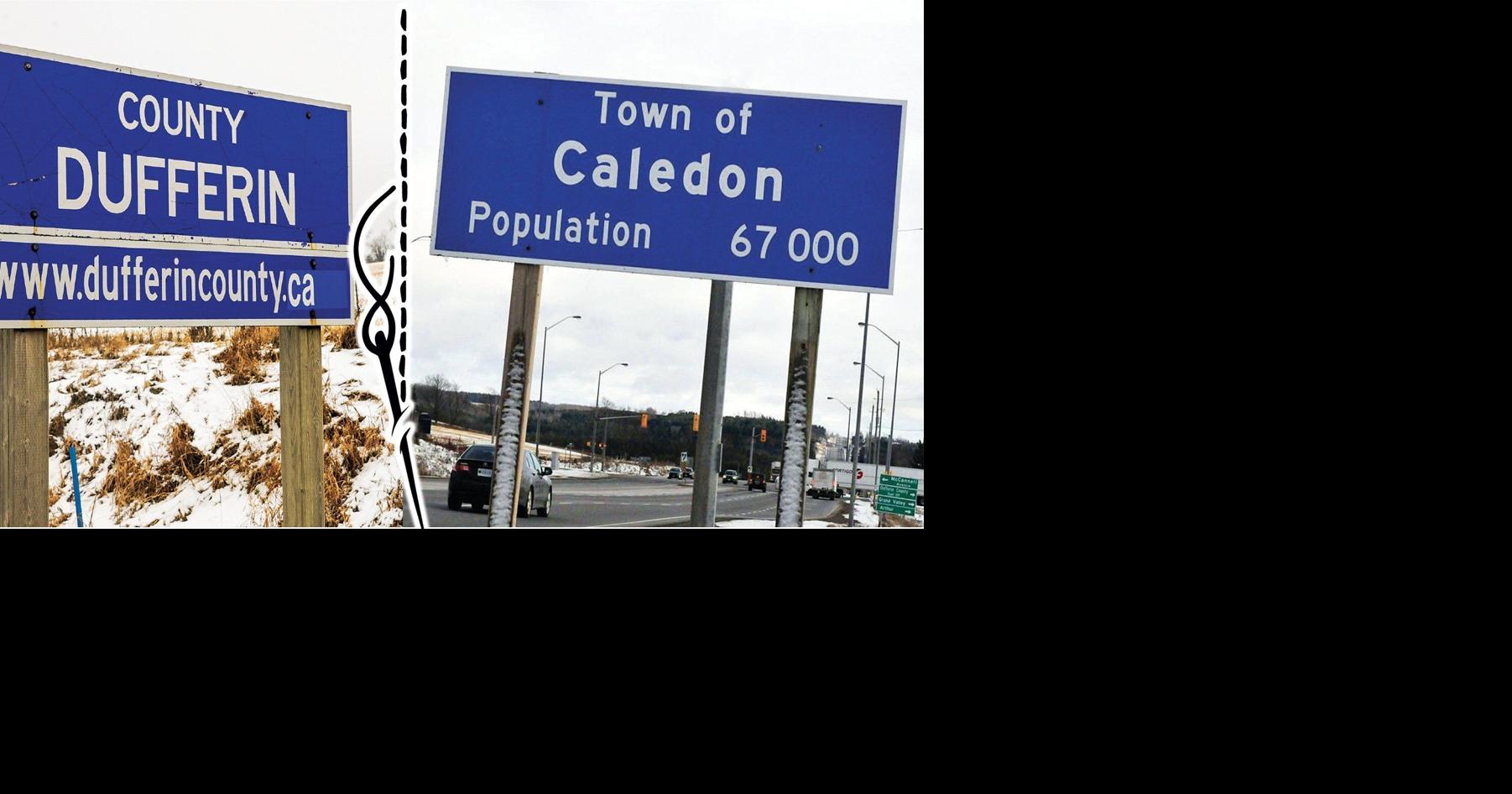 Does it make sense for Caledon and Dufferin to amalgamate?