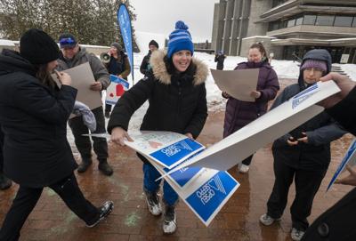 Trent support workers rally against proposed budget cuts