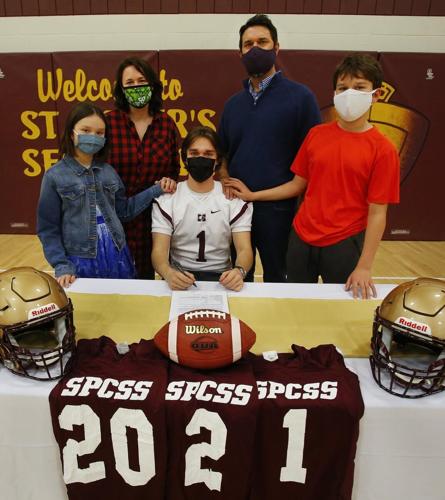 St. Peter Saints wide receiver Carson Harvey to play for McMaster Marauders