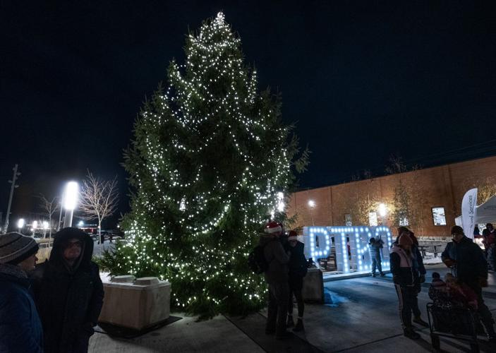 Lighting up the holidays at Quaker Foods City Square