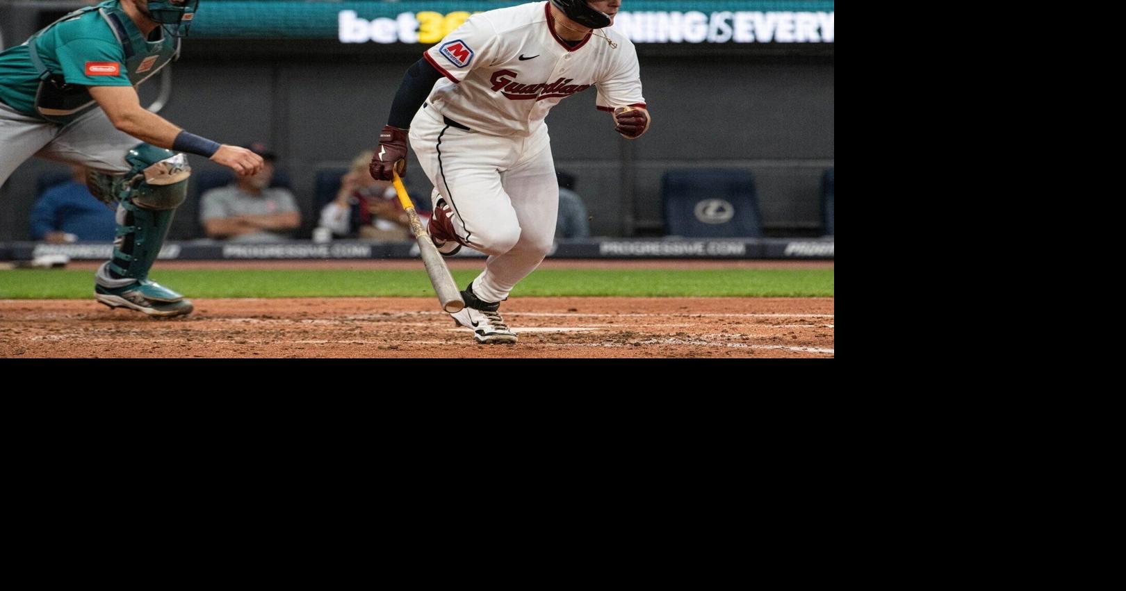 Guardians rookie OF Ingle loses track of outs, tosses ball into the ...