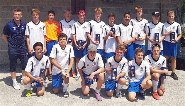 Peterborough City U15 boys go undefeated to win at PCSA Boys Challenge ...