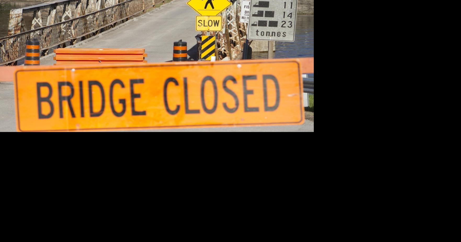 What’s going on here now? Omemee Mill Pond bridge closed