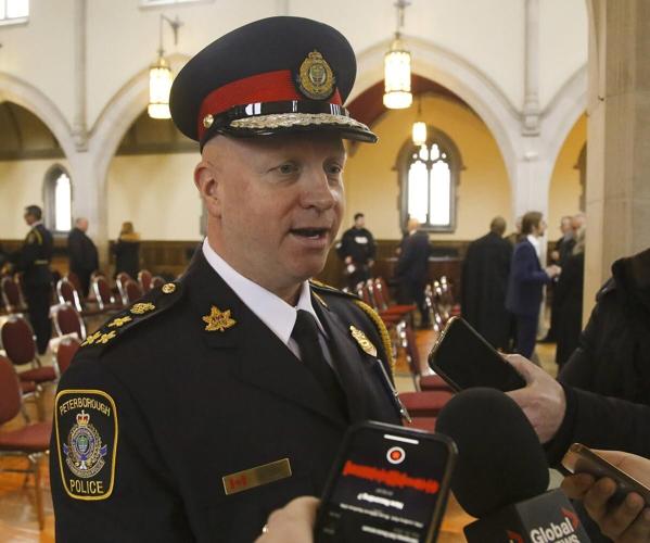 Stuart Betts sworn in as new Peterborough chief of police