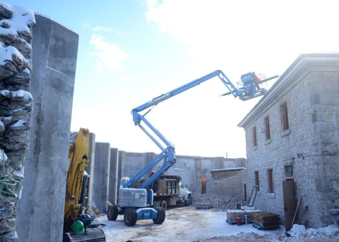 Demolition underway as old Peterborough County jail transforms into a park
