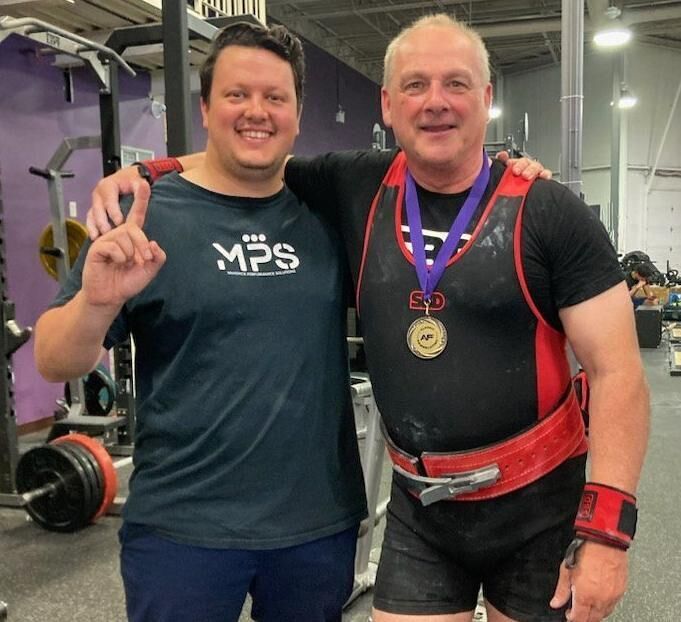 Personal best for 66-year-old Peterborough powerlifter