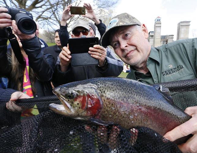 Go fish: Walter is up for grabs this weekend