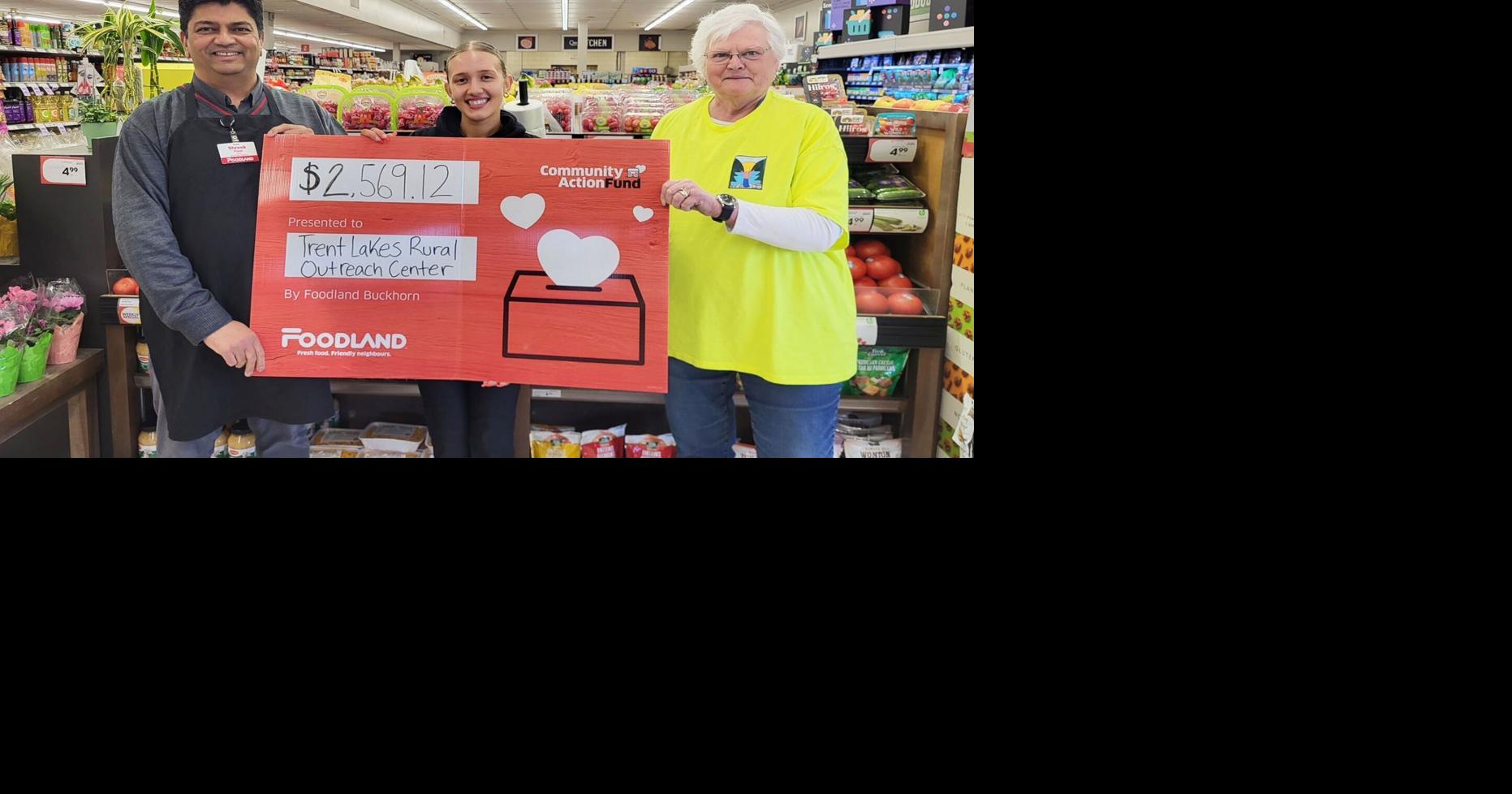 Buckhorn Foodland helps fill food bank shelves