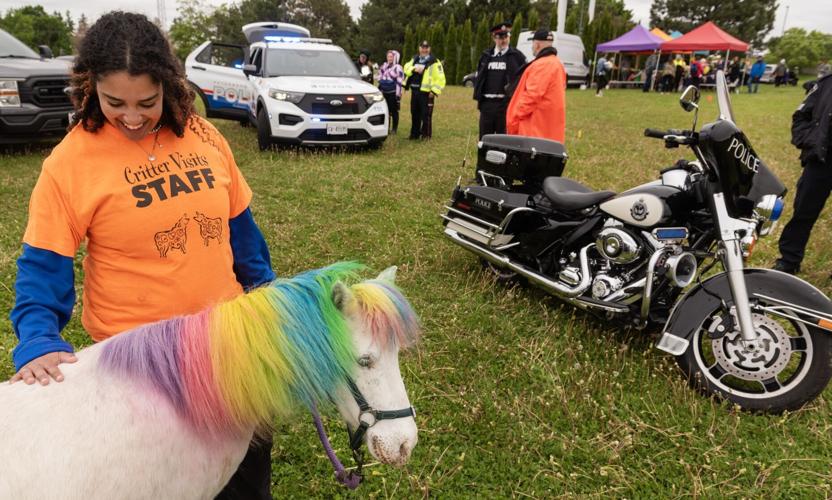 Celebrating Peterborough police milestone