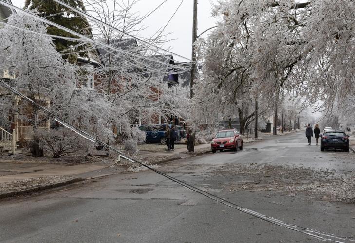 PHOTOS: Peterborough walloped by weekend ice storm