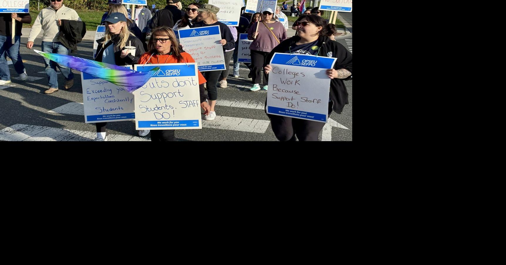 Fleming College support staff begin strike